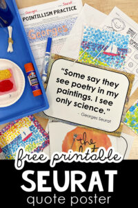 Georges Seurat Pointillism Teaching Resources and Lesson Plans - Kids ...