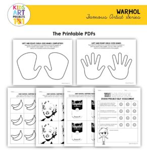 Andy Warhol Teaching Resources and Lesson Plans - Kids Art Projects 101