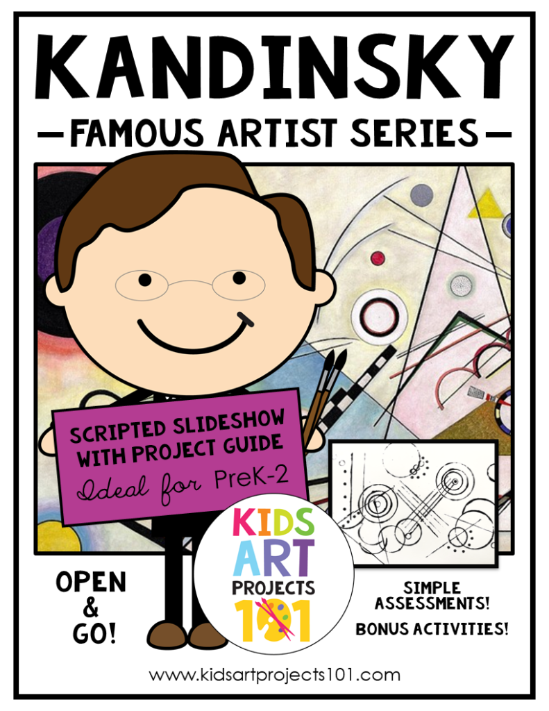 Wassily Kandinsky Art Project and Elementary Art Lessons - Kids Art ...