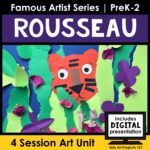 Henri Rousseau Art Project and Elementary Art Lessons - Kids Art ...