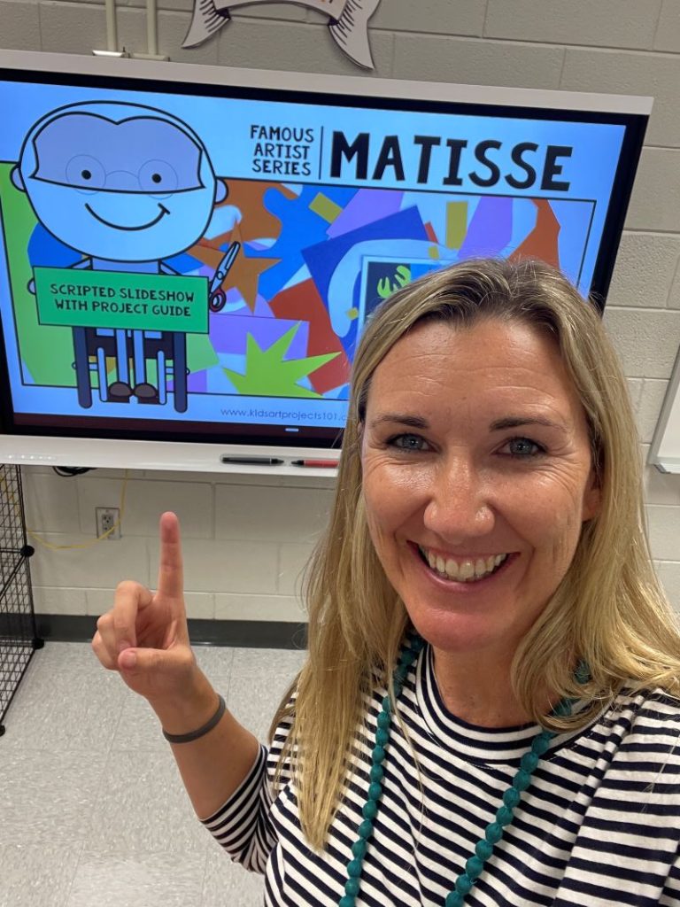 Henri Matisse Abstract Art Project and Elementary Art Lessons - Kids ...