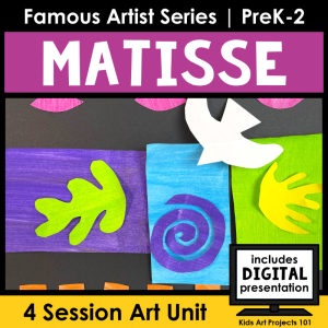 Henri Matisse Abstract Art Project and Elementary Art Lessons - Kids ...