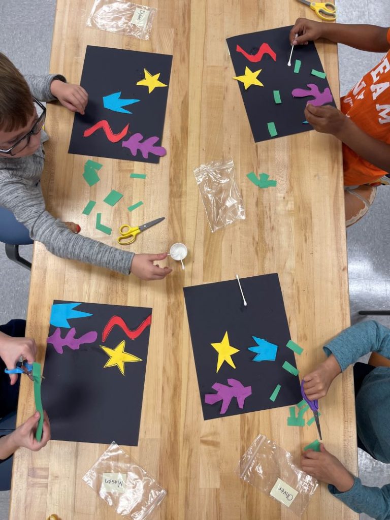 Henri Matisse Abstract Art Project and Elementary Art Lessons - Kids ...