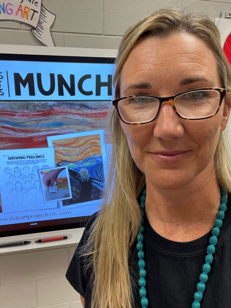 Edvard Munch The Scream Art Project and Elementary Art Lessons - Kids ...