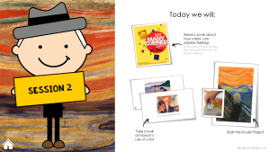 Edvard Munch The Scream Art Project and Elementary Art Lessons - Kids ...